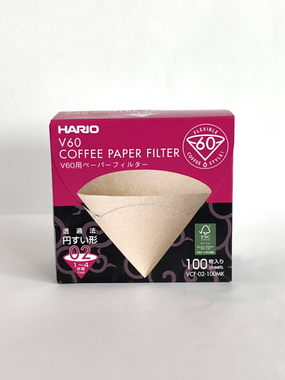 Hario V60 02 Paper Filters (Pack of 100) - Lost Barn Coffee