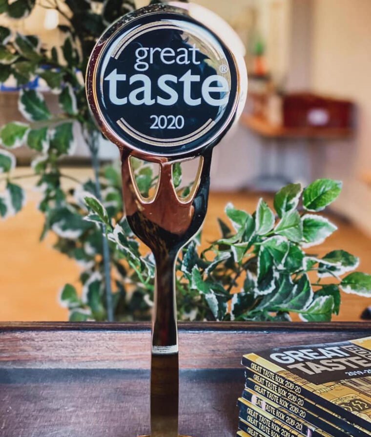 Great Taste Golden Fork Award: Guild of Fine Food - Lost Barn Coffee